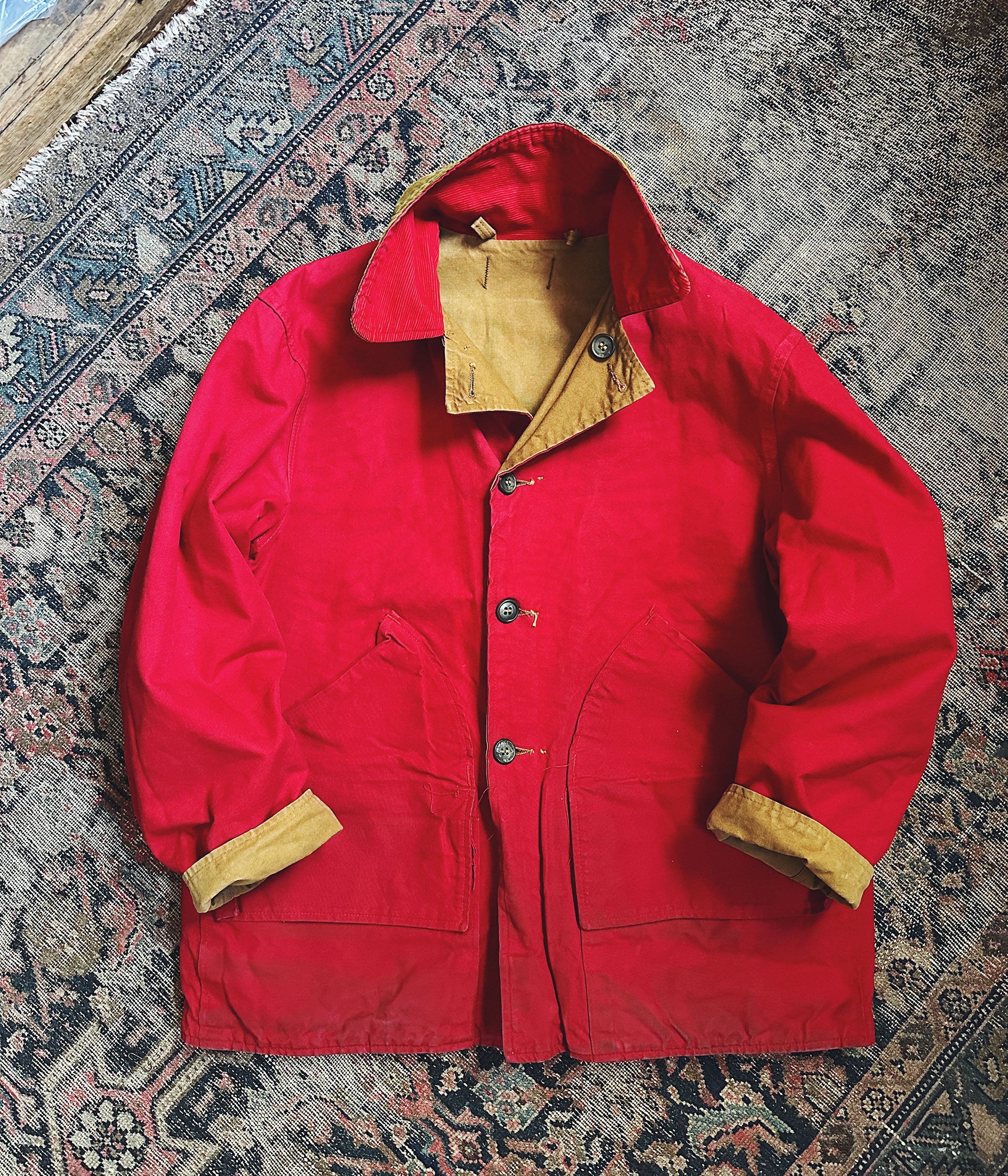 Vintage Bobcock Stroud Reversible Hunting Jacket – Large – Wooden Sleepers